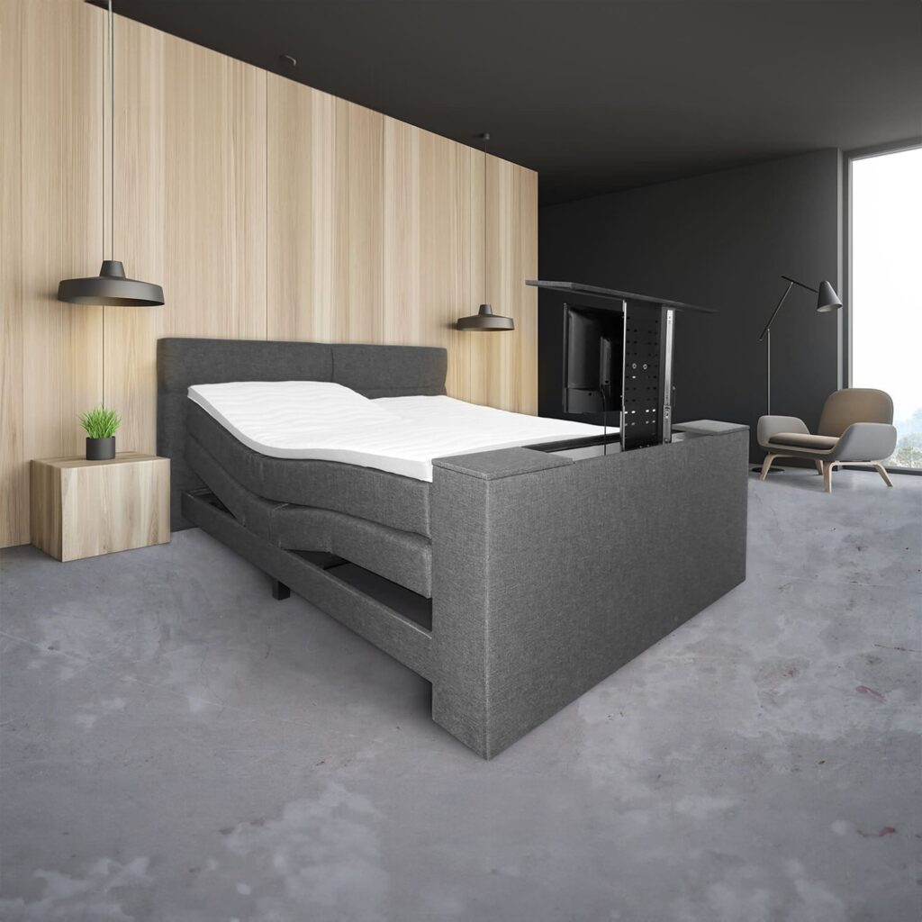 Boxspring Class Elektrisch Met TV Lift – Relax Matrassen