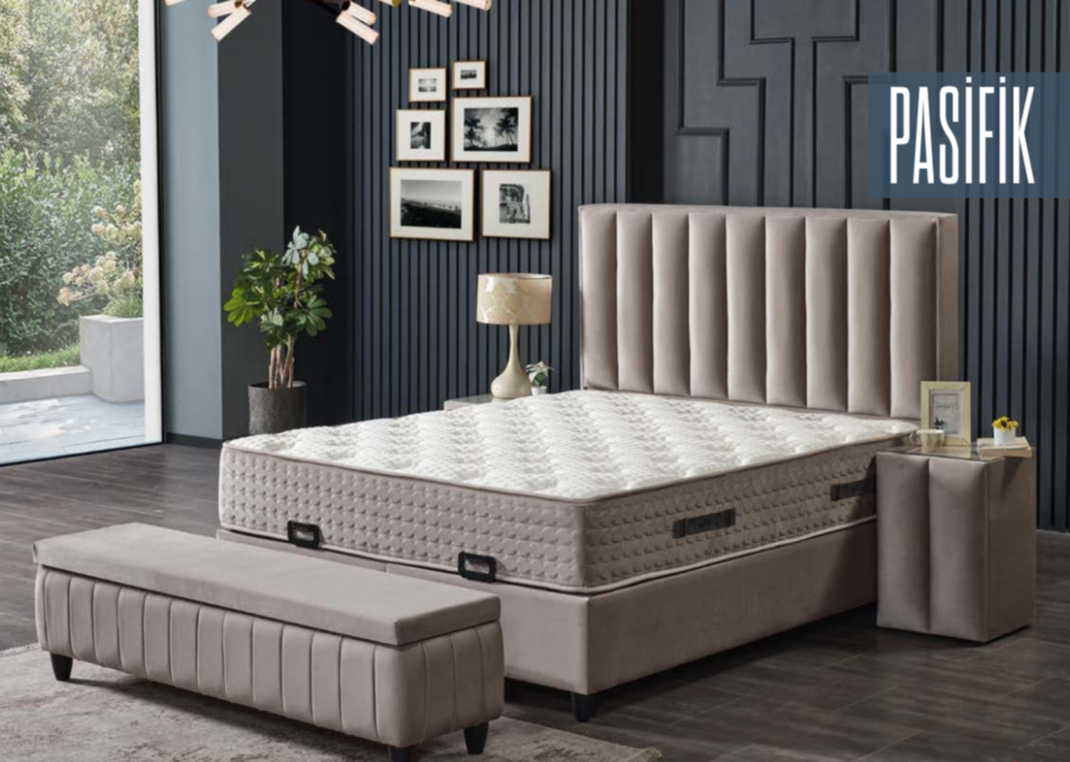 Baza bed met Opbergruimte Pasifik – Relax Matrassen